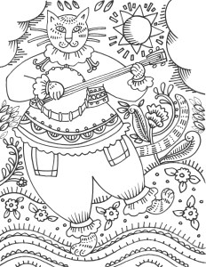 COLORING PAGES | Julie Paschkis