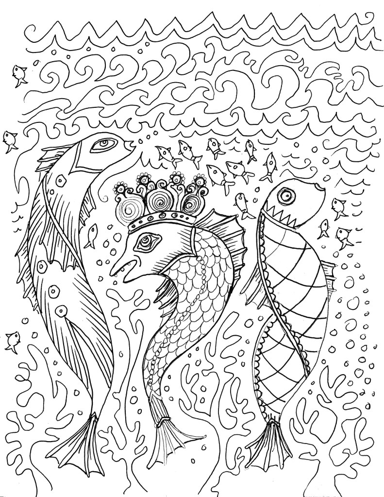 COLORING PAGES | Julie Paschkis